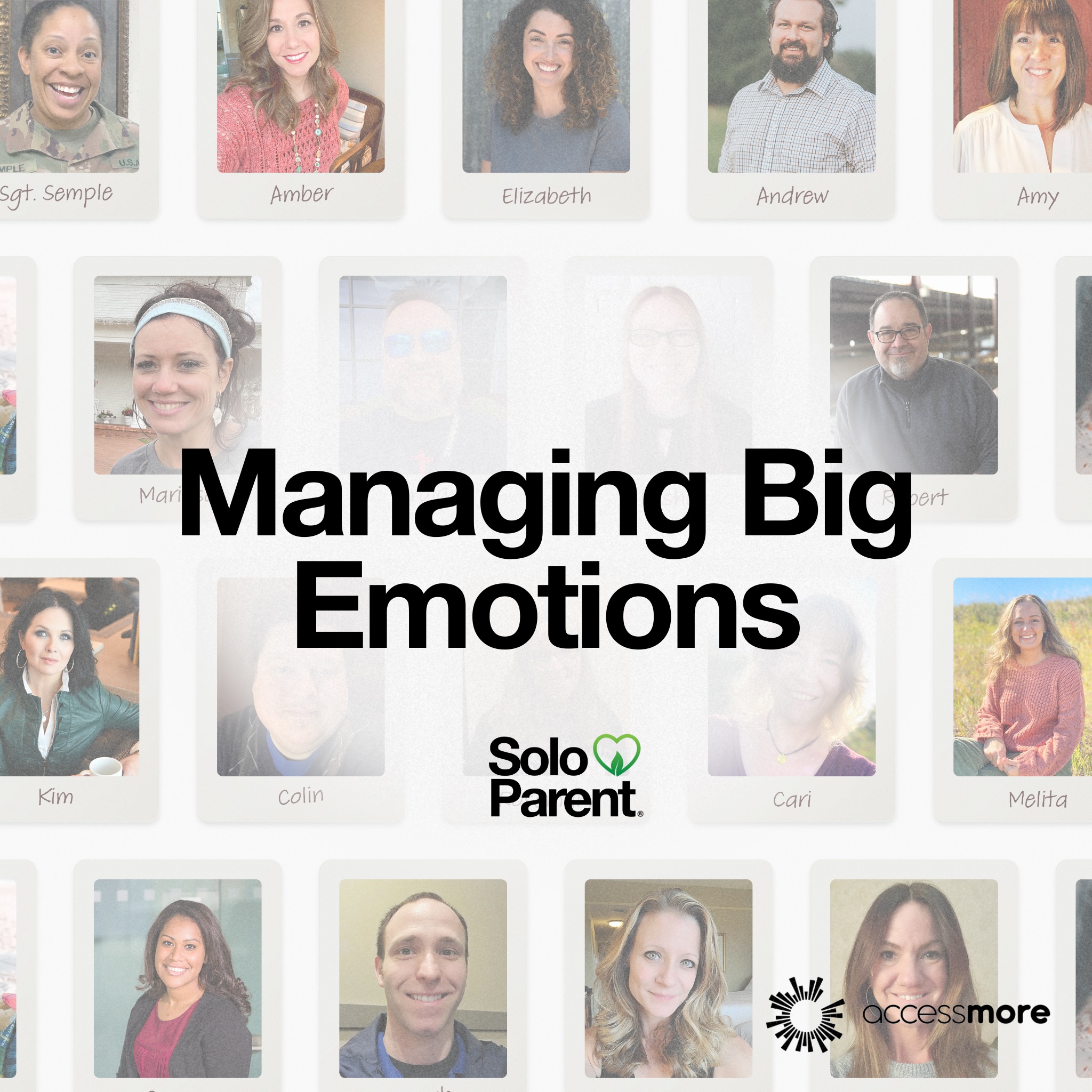 Managing Big Emotions - Solo Parent